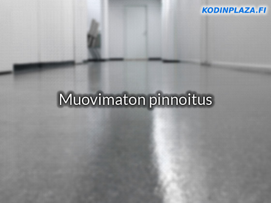 Muovimaton Pinnoitus – Kilpailuta Ja Säästä Jopa 30 %